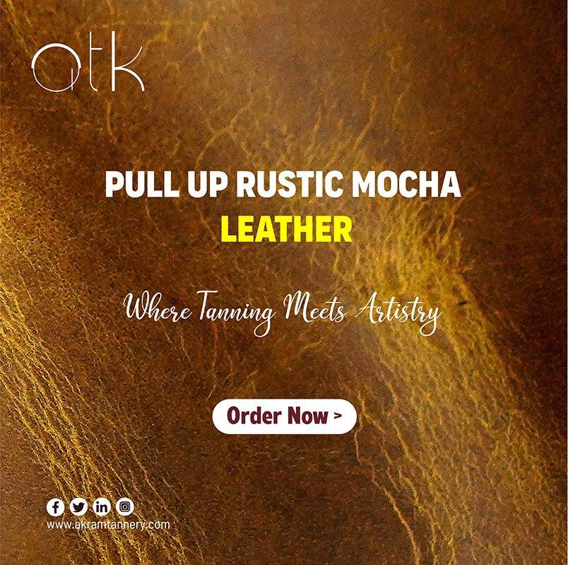 Pull Up Rustic Mocha Leather - Akram Tannery Kasur
