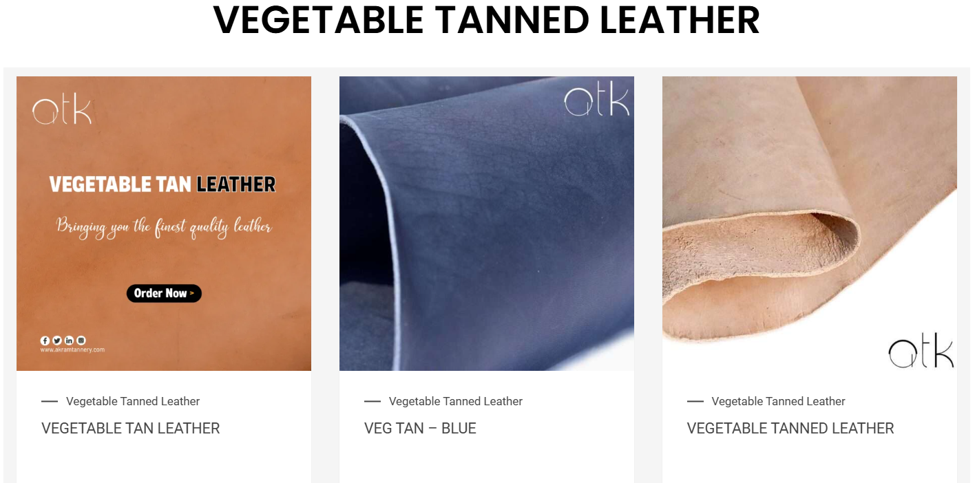 What Are the Benefits of Vegetable Tanned Leather?